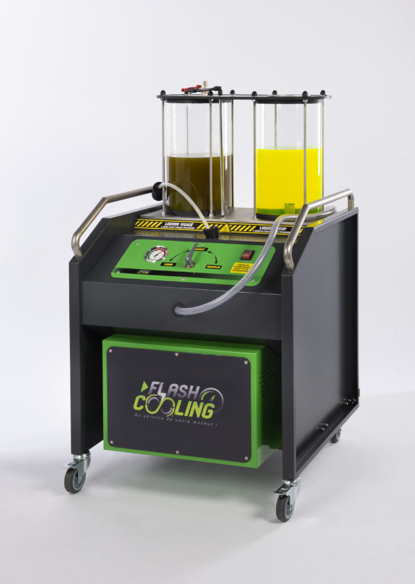 Coolant drain - Flash Cooling